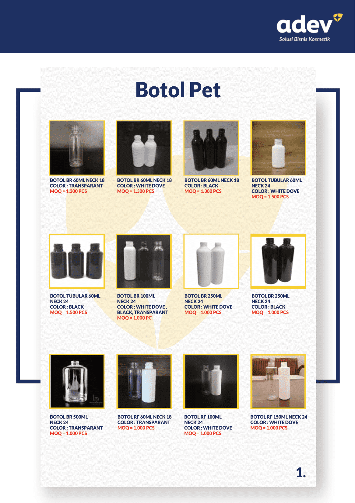 Panduan Kemasan Botol Kosmetik untuk Customer Maklon